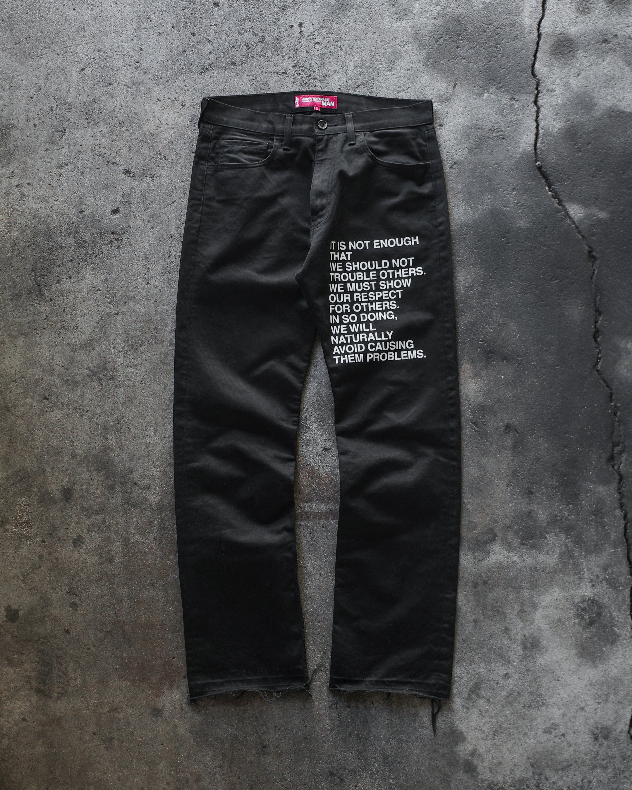 Junya Watanabe SS02 Poem Pants – BLINDATE INC