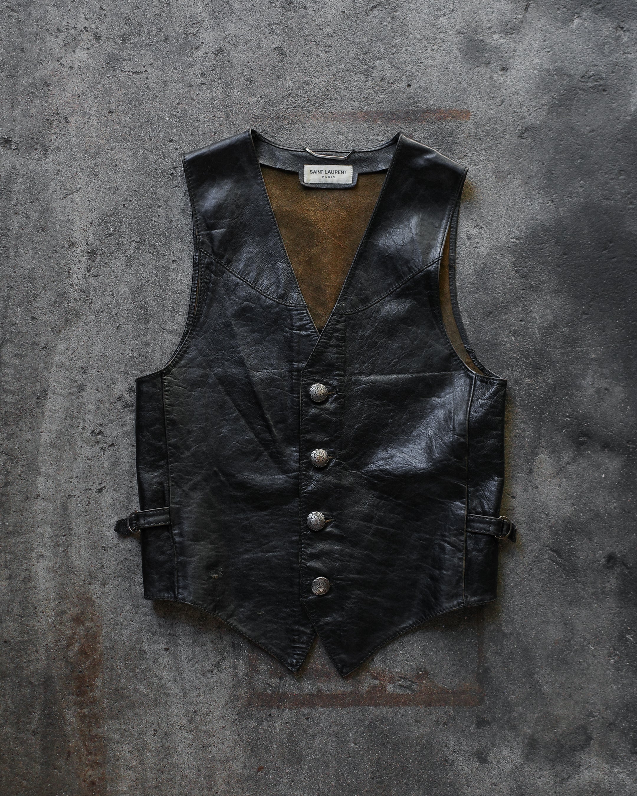 Saint Laurent Paris SS15 SAMPLE Vest – BLINDATE INC